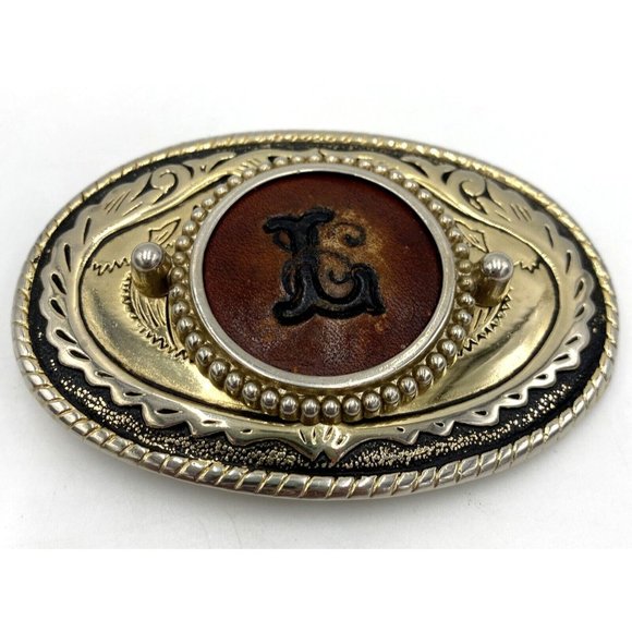 The Great American Buckle Company | Accessories | Vintage L L Initial ...